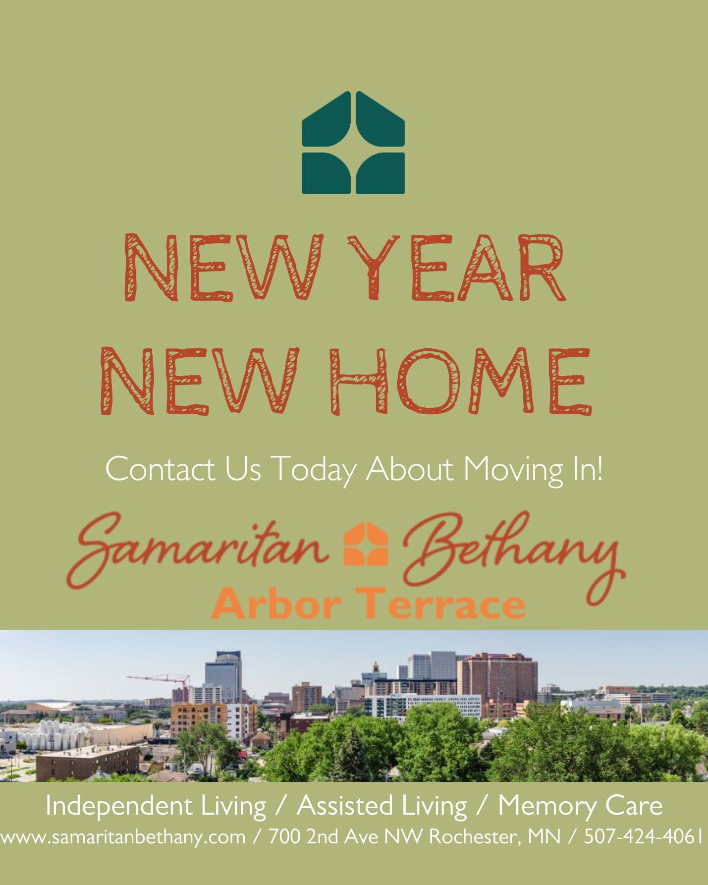 Ready to call Arbor Terrace at Samaritan Bethany Home | Samaritan Bethany